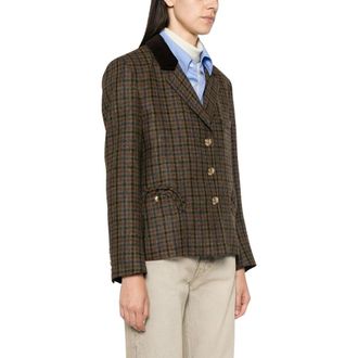 Blaz&eacute; Milano Femme, Vestes, Brun, Taille: 40 FR I AMN Wm02 Jacket