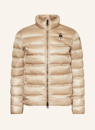 Blauer Daunenjacke Belmont beige