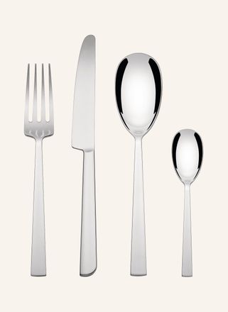 Alessi 24-Tlg. Besteck-Set Asta silber