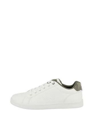 Kaporal Homme Darly Chaussures DETENTE Tennis, Blanc, Kaki, Camouflage, 45 EU