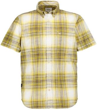 Camel Active Herren Hemden gelb kariert