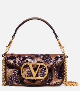 Valentino Garavani Sac &agrave; main Loc&ograve; Small en cuir