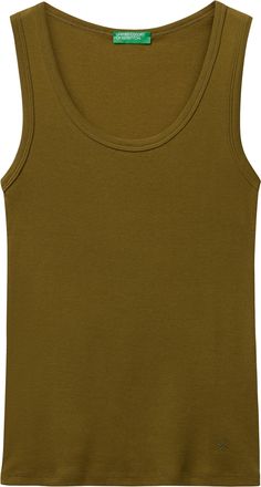 Benetton Tanktop, gr&uuml;n, X-Small