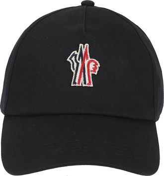 Moncler Homme, Accessoires, Noir, Taille: ONE Size Logo Baseball Cap