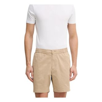 Lacoste Regular Fit Stretch Cotton Shorts - - Shorts - Herren - Beige - 2XL