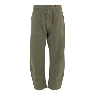 Polo Ralph Lauren Femme, Pantalons, Vert, Taille: 40 FR Ricky Cotton Pantalons