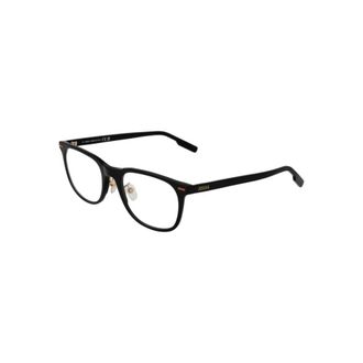 Ermenegildo Zegna Schwarze rechteckige optische Brille mit Etui - - Accessories - Herren - Schwarzk - ONE SIZE