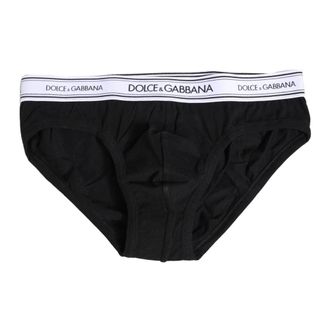 Dolce & Gabbana Homme, Sous-v&ecirc;tements, Noir, Taille: S Slip