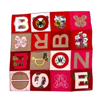 Borbonese Femme, Accessoires, Multicolore, Taille: ONE Size Foulard Color Block