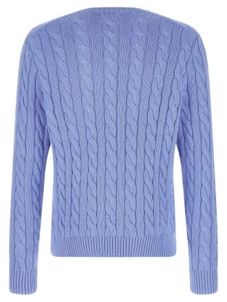 Polo Ralph Lauren Cable-Knit Cotton Sweater - Periwinkle