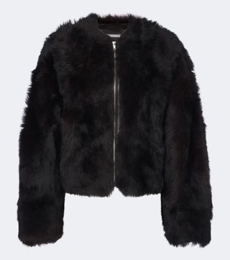 Nour Hammour Veste Dianne en shearling