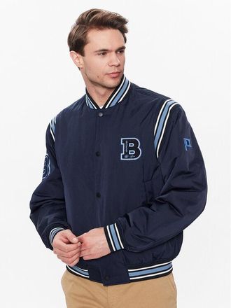 HUGO BOSS Bomberjacke 50481099 Blau Regular Fit