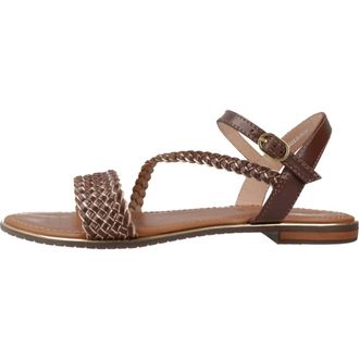 Geox Femme, Chaussures, Brun, Taille: 38 EU Sozy Plus Flat Sandal