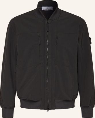 Stone Island Softshell-Blouson schwarz