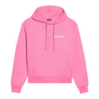 Jacquemus Herren, Sweatshirts & Hoodies, Rosa, 2XLGr&ouml;&szlig;e