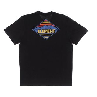 Element Tee-shirt Noir Homme avec Impression Logo - Homme - Tops - Noir - Taille: XL