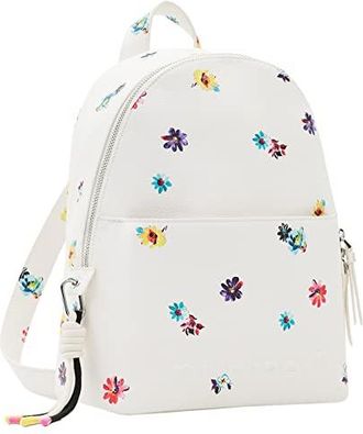 Desigual BACK_FRESIA_MOMBASA MINI U 1000 BLANC Femmes, Taille unique