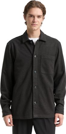 Tom Tailor Herren 1047358 Hemd, 39019-Black Twill, XL