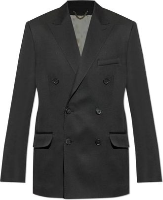 Golden Goose Homme, Vestes, Noir, Taille: S Double-Breasted Blazer