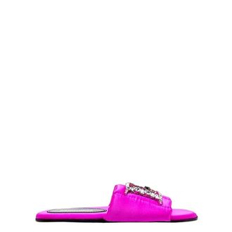 Dsquared2 Premium Leder Stepp-Sandalen - - Shoes - Damen - Rosa - 36 EU