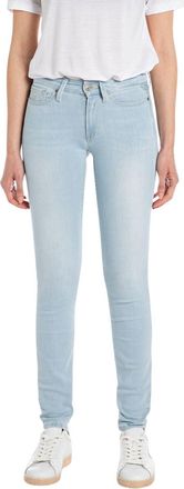 Replay Damen Jeans New Luz Skinny-Fit mit Power Stretch, Super Light Blue 011 (Blau), 29W / 32L