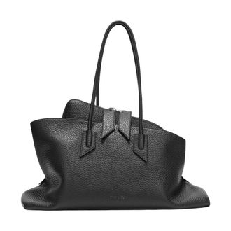 The Attico La Passeggiata Medium Top Handle Bag - - Bags - Damen - Schwarzk - ONE SIZE