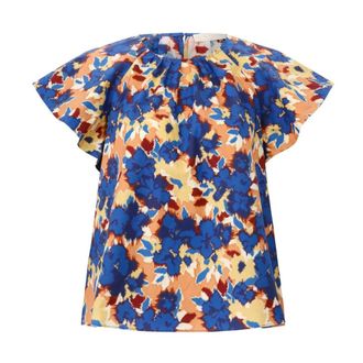 Ulla Johnson Blusenshirt mit Blumenmuster- Sommerstil - - Blouses & Shirts - Damen - Mehrfarbig - XS