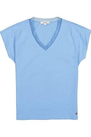 Garcia T- Shirt &agrave; Manches Courtes, Riviera, M Femme