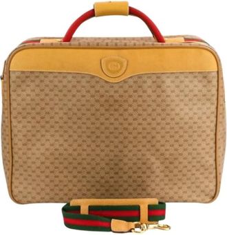 Gucci unisex, Pre-owned, Beige, Taille: ONE Size Sac Boston Pre-owned