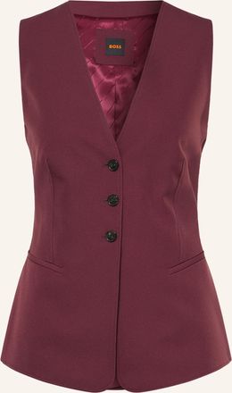 HUGO BOSS Blazerweste Javesta rot