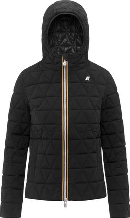 K-Way Femme, Vestes, Noir, Taille: 38 FR Lil Diamond Quilted Warm Jacket