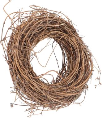 BESPORTBLE Weidenkranz 30 cm Durchmesser - Natürlicher Türkranz Und Wandkranz Im Landhausstil - Ideal Für DIY Weihnachtsdekoration Und Gemütliche Wohnräume Perfe