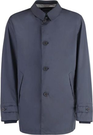 Herno Homme, Manteaux, Bleu, Taille: 4XL Veste Crois&eacute;e Classique