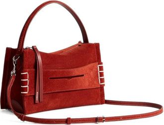J.W.Anderson Suede Shoulder Bag - Orange