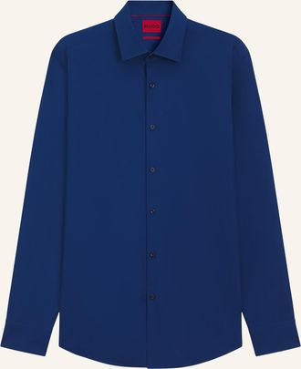 HUGO BOSS Hugo Hemd Kenno Slim Fit blau