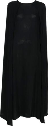 Plan C Plan C, Femme, Robes, Noir, Taille: 44 FR Maxi Dress