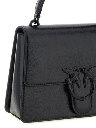 Pinko Womens Handbag Black Lamb Leather Bags - Handbags