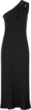 Max Mara Femme, Robes, Noir, Taille: 36 FR Long One-Shoulder Dress