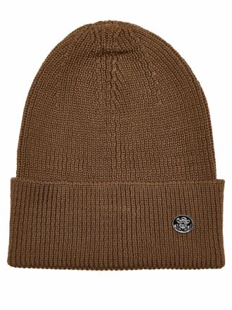 Tazzio Beanie M&uuml;tze f&uuml;r Herren und Damen Unisex Wollm&uuml;tze Strickm&uuml;tze Winter A500 (Braun)