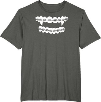 Threadless Mens & Womens Vampire Orthodontics T-Shirt T-Shirt
