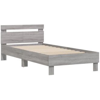 vidaXL Cadre de lit sans matelas avec t&ecirc;te de lit 100x200 cm vidaXL