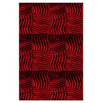 Homemania Bedruckter Teppich Little Waves 2, Bedruckt, Mehrfarbig, Polyamid, 160 x 120 cm