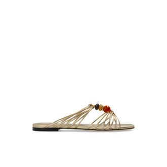 Jimmy Choo London Femme, Chaussures, Jaune, Taille: 40 EU Tongs