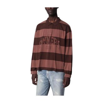 Represent Represent, Homme, Tops, Brun, Taille: M Polo Chemises