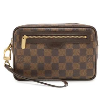 Louis Vuitton Pre-owned Damier Canvas Pochette - Femme - Pre-owned - Brun - Taille: ONE Size