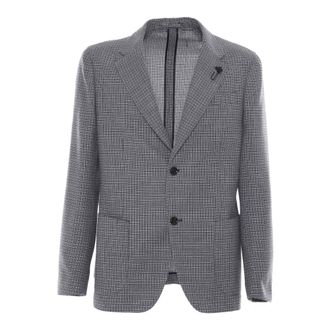 Lardini Roma Jacket - - Jackets - Herren - Grau - M