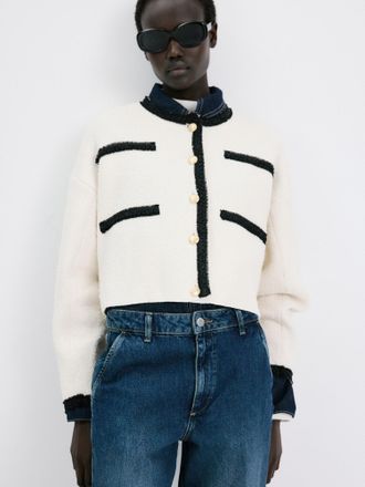 Mango Strickjacke Petunia