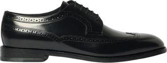 Manolo Blahnik Homme, Chaussures, Noir, Taille: 40 EU Chaussures habill&eacute;es Oxford en cuir