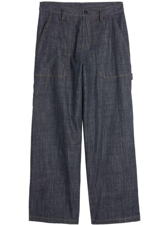 Yohji Yamamoto pantalon KO-Work - Bleu