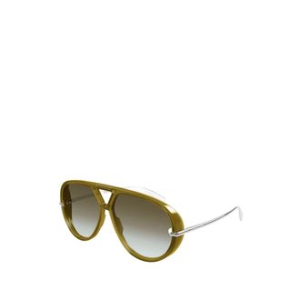 Bottega Veneta unisex, Accessoires, Vert, Taille: 63 MM Linea Unapologetic Lunettes de soleil